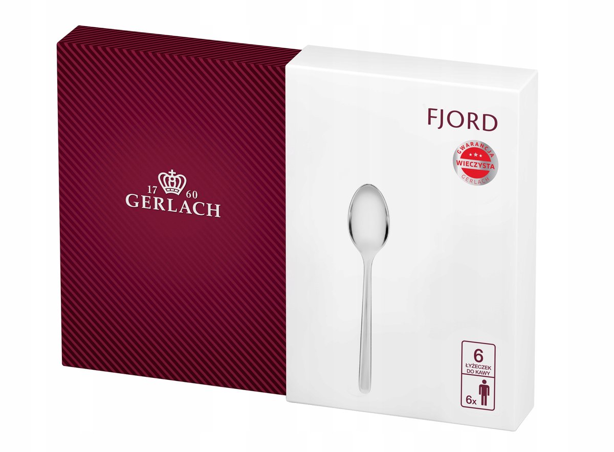 Gerlach Fjord NK53 Łyżeczka do kawy 6szt - Gerlach | Sklep EMPIK.COM