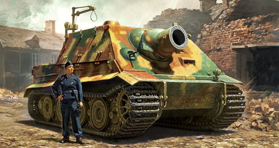 German 38cm Assault Mortar Sturmtiger 1:48 Tamiya 32591 - Tamiya ...