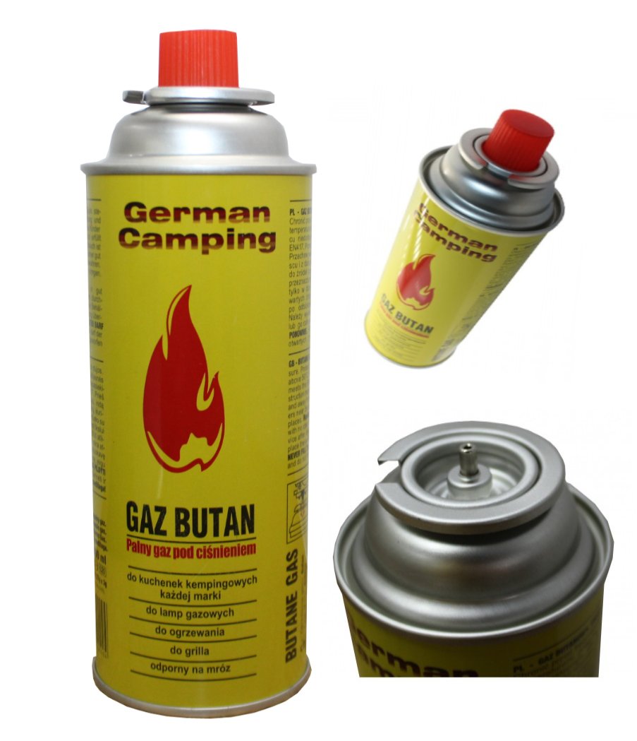 German Camping, Gaz, Kartusz, Nabój, Gazowy, 400 ml, 227 g, 1 szt ...