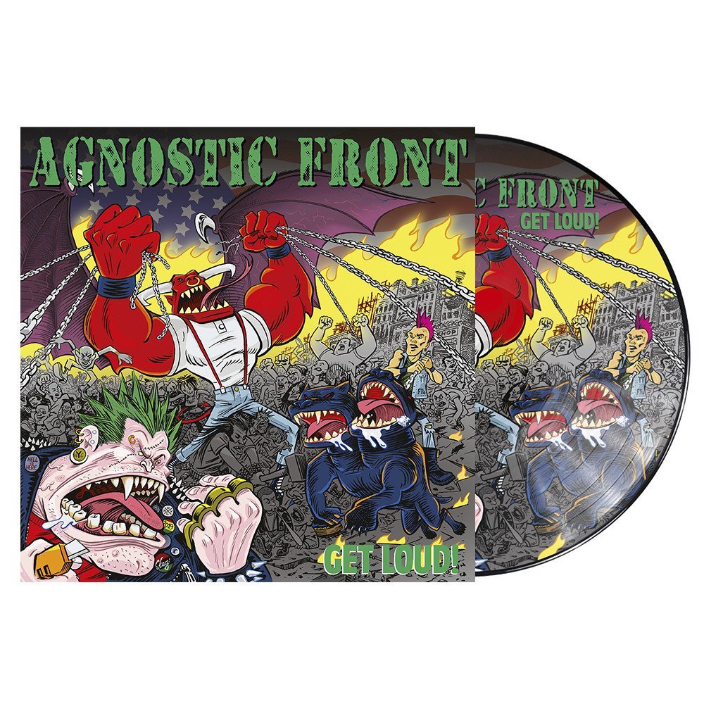 Get Loud! (Picture Vinyl), płyta winylowa - Agnostic Front | Muzyka ...