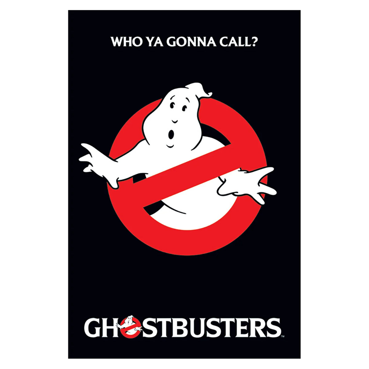 Ghostbusters Plakat Logo Maxi (OS / Czarny) - Ghostbusters | Sklep ...