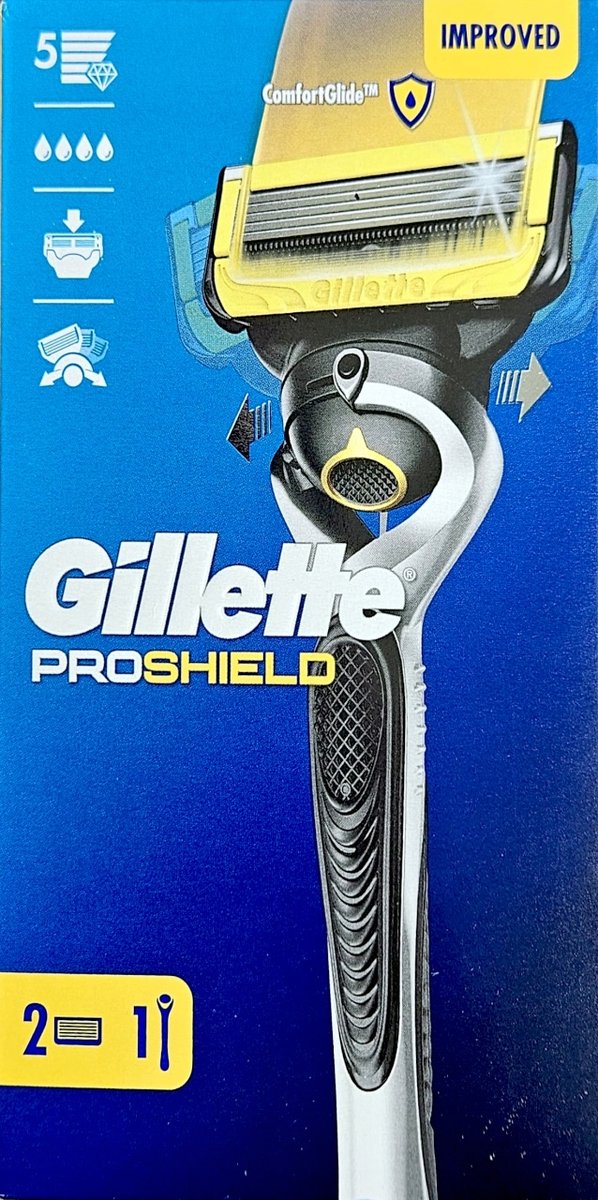 Gillette Fusion Proshield Oryginał Maszynka na wkłady do golenia + 2 ...