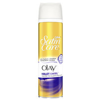Gillette Satin Care & Olay Violet Swirl Żel do golenia dla kobiet 200 ...