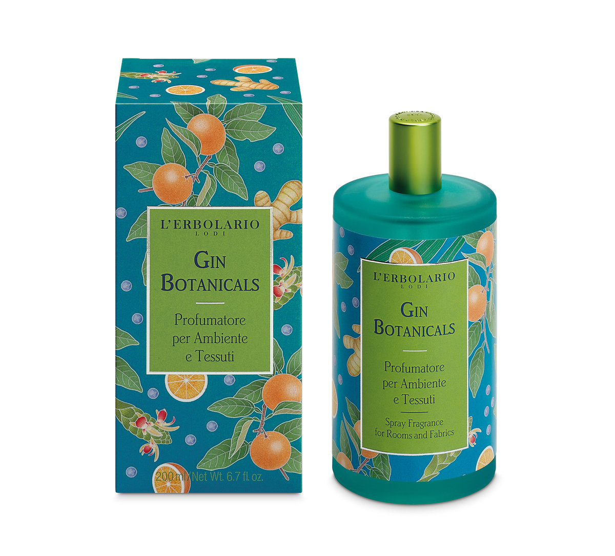 Gin Botanicals Perfumy w sprayu do pomieszczeń i tkanin, 200ml - Inna ...