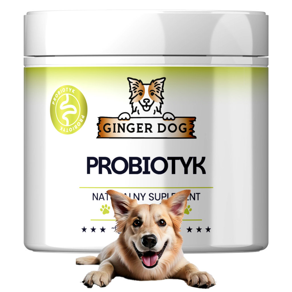 Ginger Dog probiotyk dla psów 60szt. 180g - GINGER | Sklep EMPIK.COM