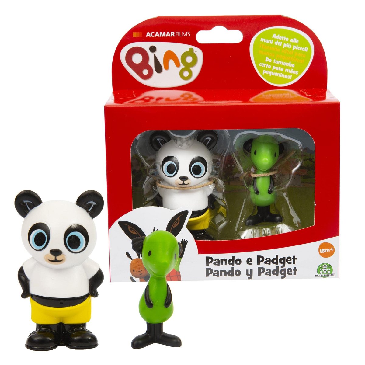 Giochi Preziosi Bing Zestaw 2 Mini Postacie, Pando i Padżety o jasnych ...