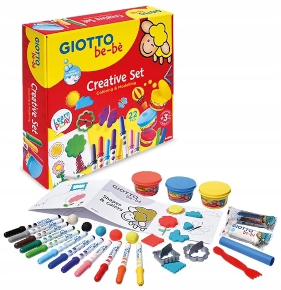 Giotto Bebe Maxi zestaw kreatywny dla 3-latków - GIOTTO | Sklep EMPIK.COM