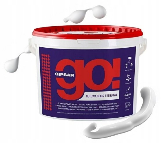 Gipsar gotowa gładź finiszowa 18 kg - Atlas | Sklep EMPIK.COM