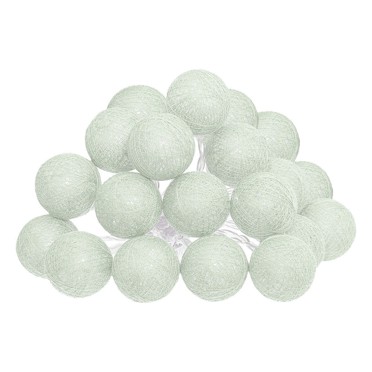 Girlanda cotton balls 20 lampek LED seledynowa - Atmosphera | Sklep ...