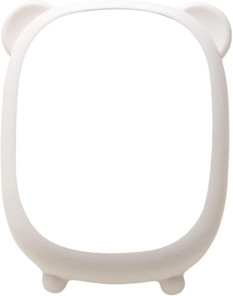 Girls Tabletop Makeup Mirror with Adjustable Stand Cute Hanging Mirror ...
