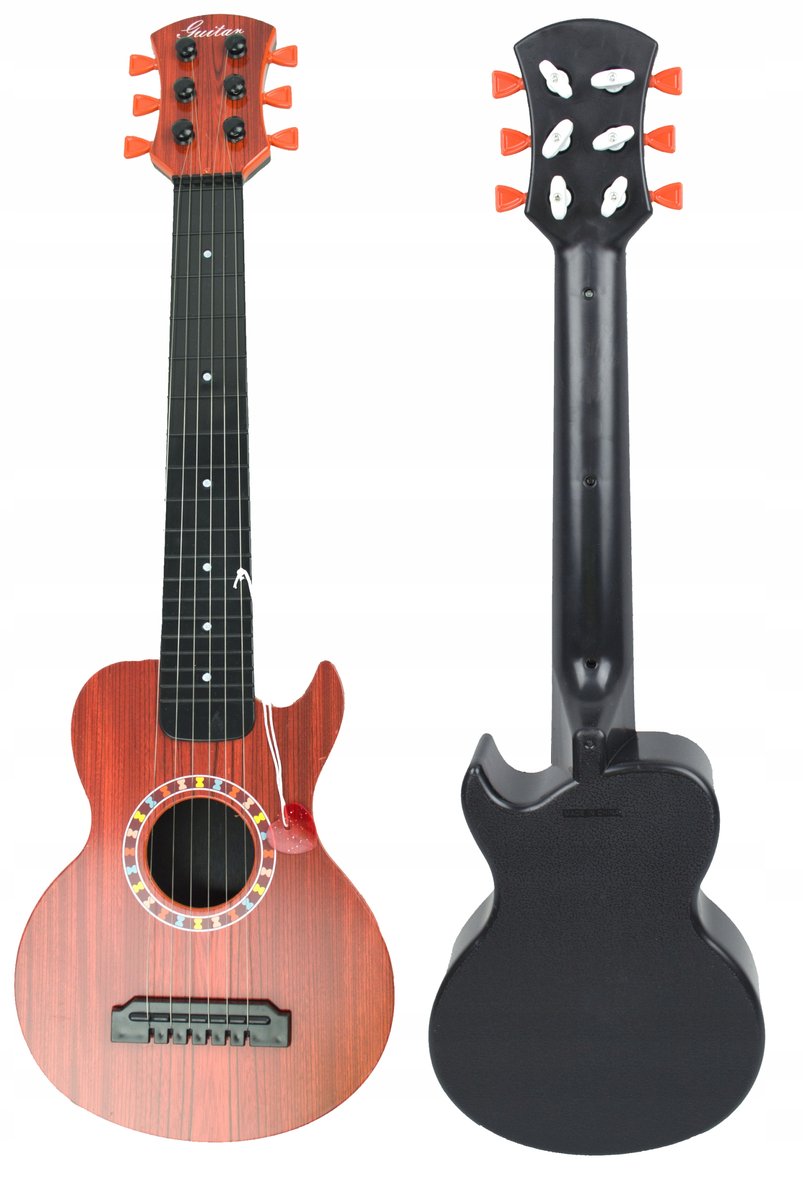 GITARA DLA DZIECI ROCKOWA INSTRUMENT MUZYCZNY - LandToys | Sklep EMPIK.COM
