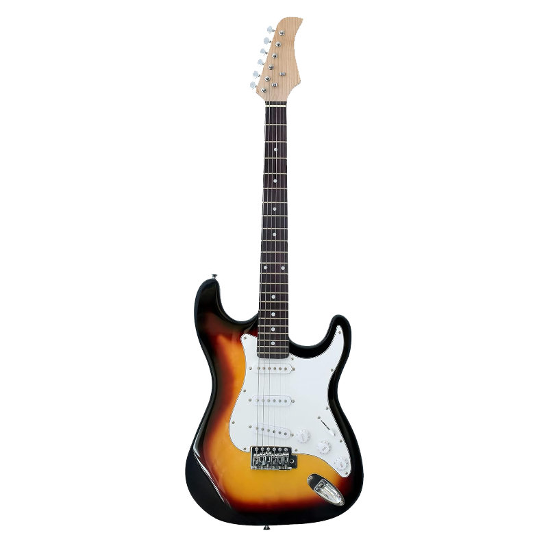 Gitara elektryczna dla pocz tkuj cych sunburst MusicMate Me-02 - Inny ...