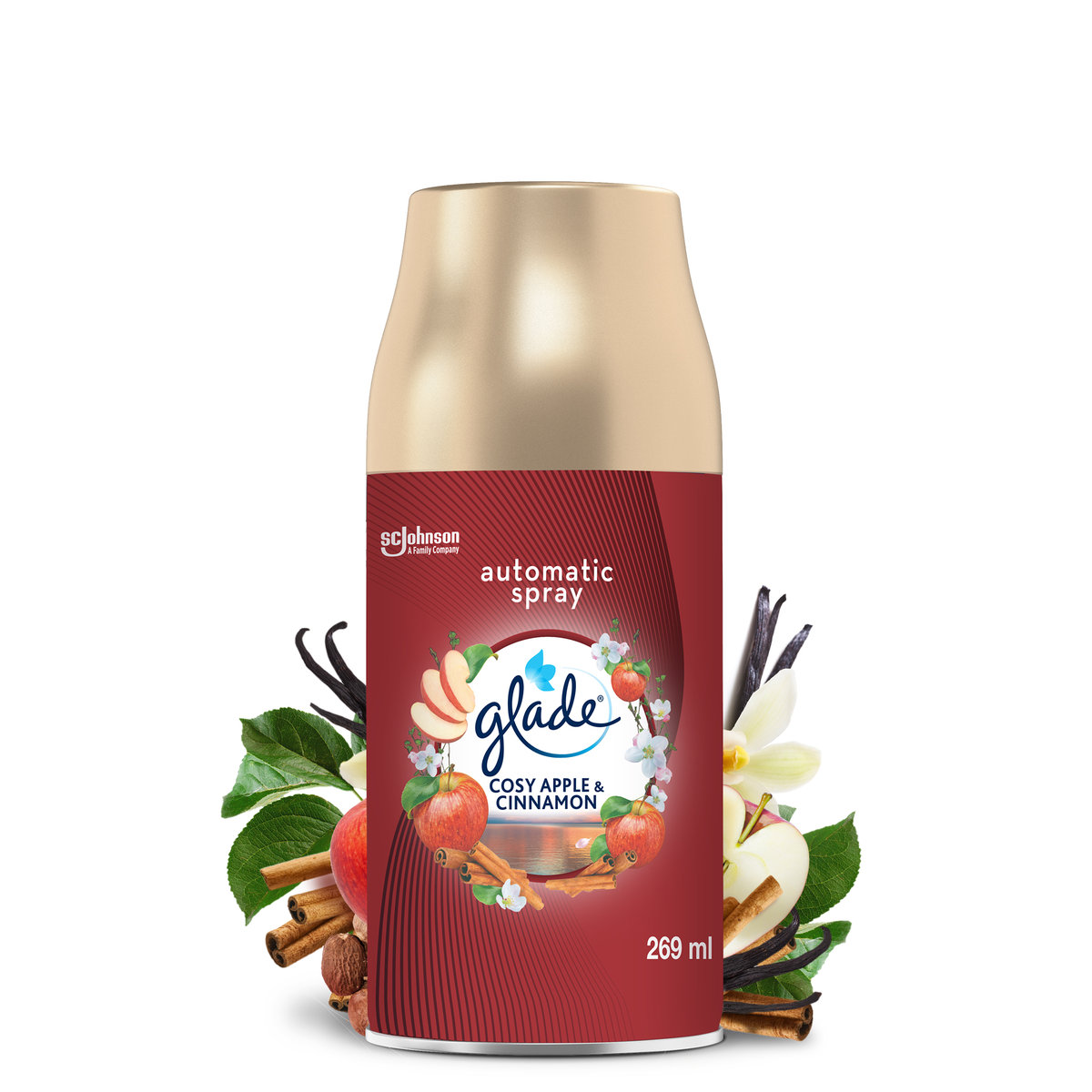 Glade® Automatic Spray - Cosy Apple & Cinnamon - Zapas - Glade (SC ...