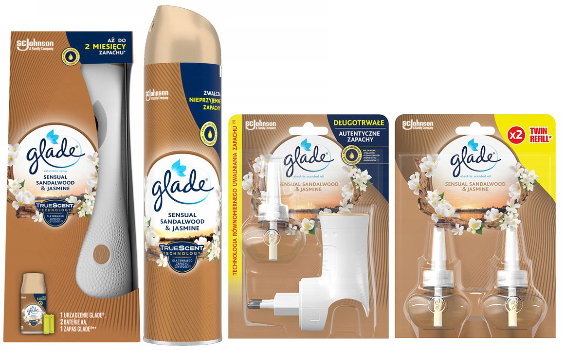 Glade Drzewo Sandałowe Odświeżacz Spray + Elektro - Glade | Sklep EMPIK.COM