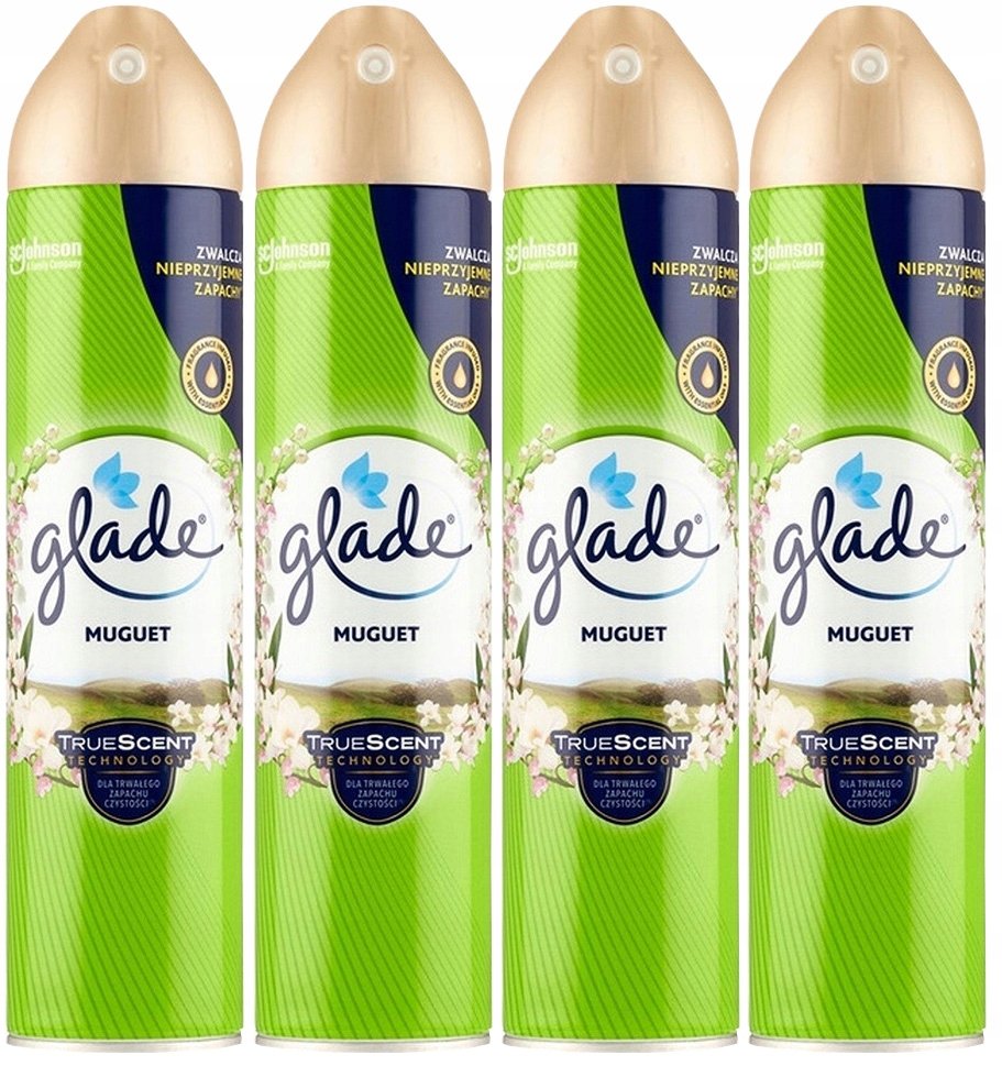 Glade Odświeżacz Konwalia Spray 300 Ml X4 - Glade | Sklep EMPIK.COM