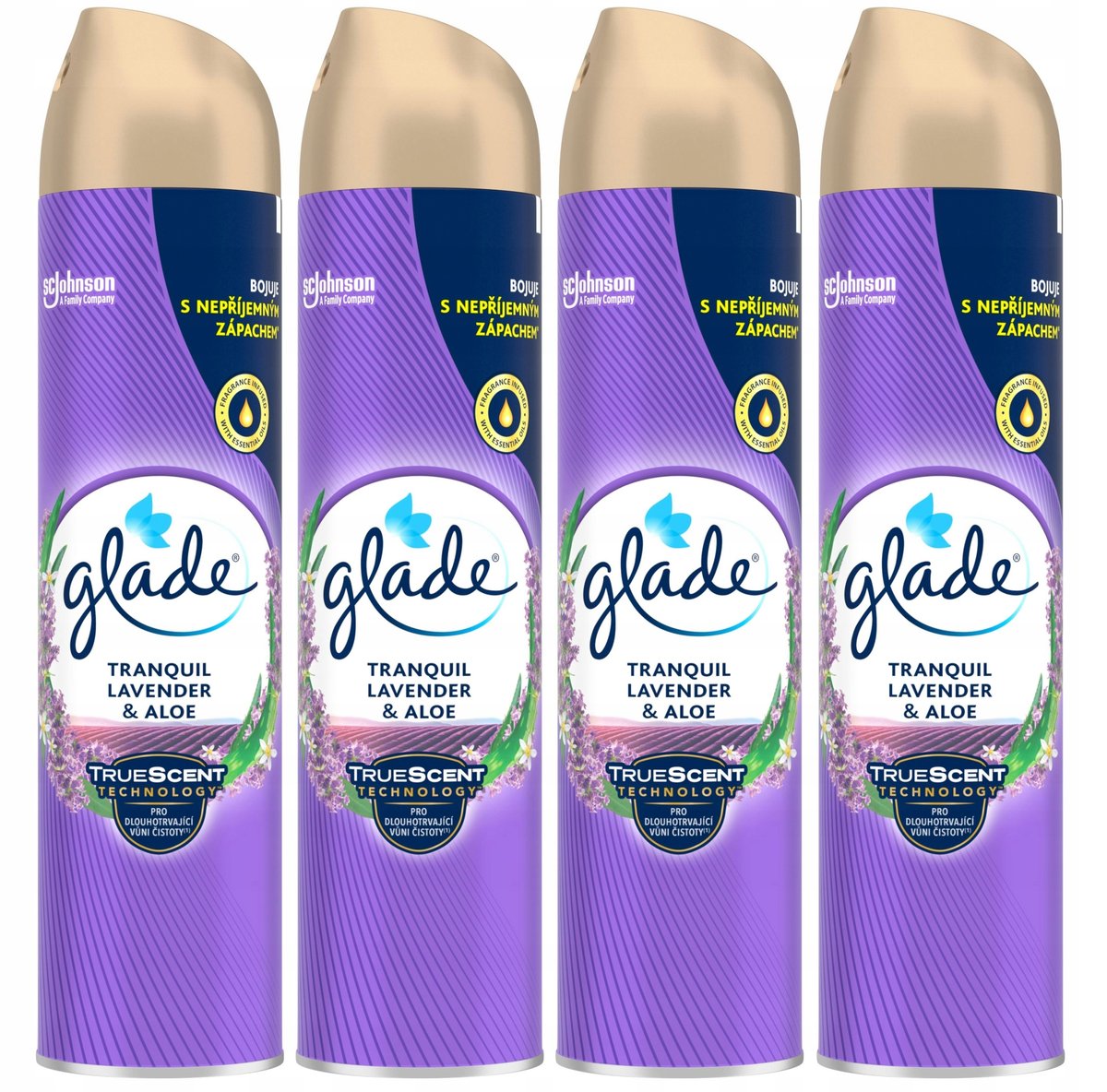 Glade Odświeżacz Lawenda 4X300 Ml - Glade | Sklep EMPIK.COM