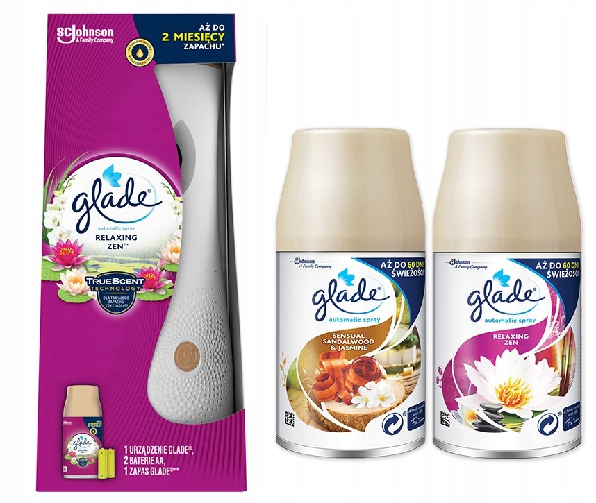 Glade Odświeżacz Urządzenie + Wkład Jaśmin Zen - Glade | Sklep EMPIK.COM