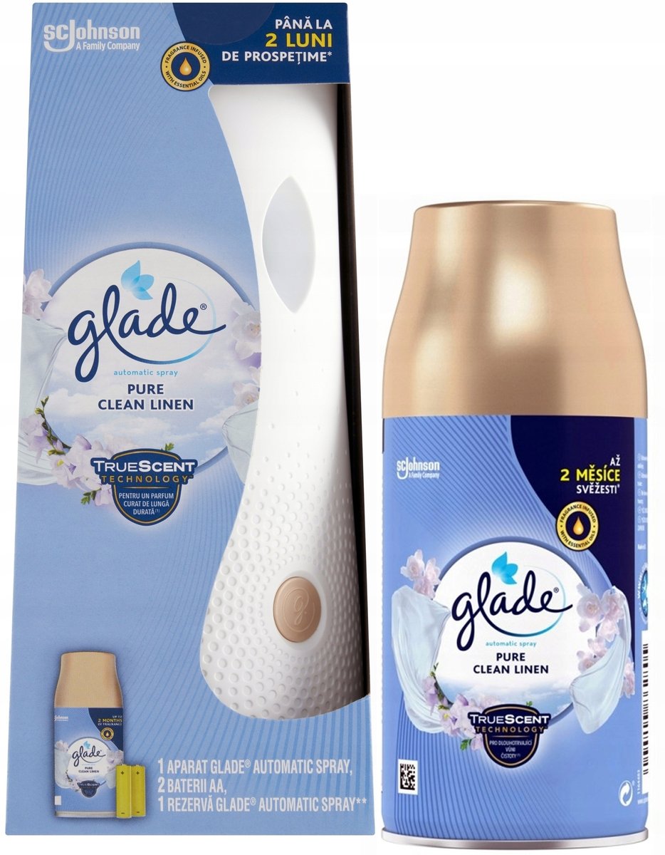 Glade Odświeżacz Urządzenie Wkład Zestaw Linen - Glade | Sklep EMPIK.COM
