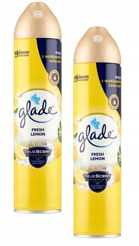 Glade Odświeżacz W Sprayu Fresh Lemon 2X300 Ml - Glade | Sklep EMPIK.COM