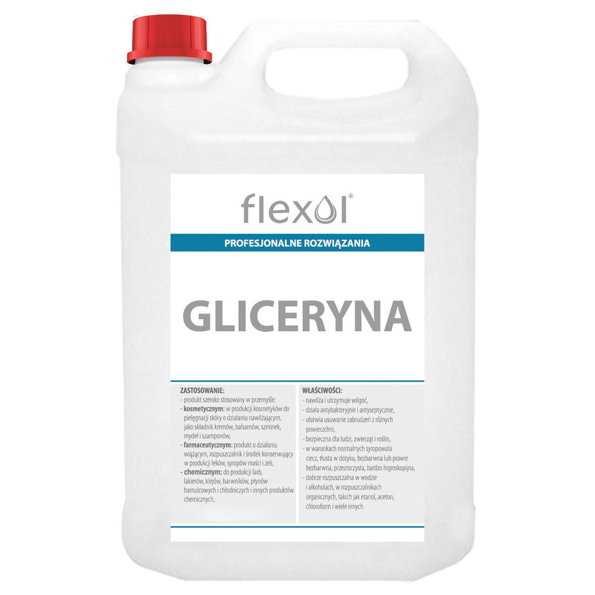 Gliceryna Roślinna 5l Flexol - Flexol | Sklep EMPIK.COM