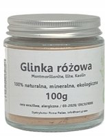 Glinka Różowa Francuska Szklane Opakowanie 100 G | Sklep EMPIK.COM