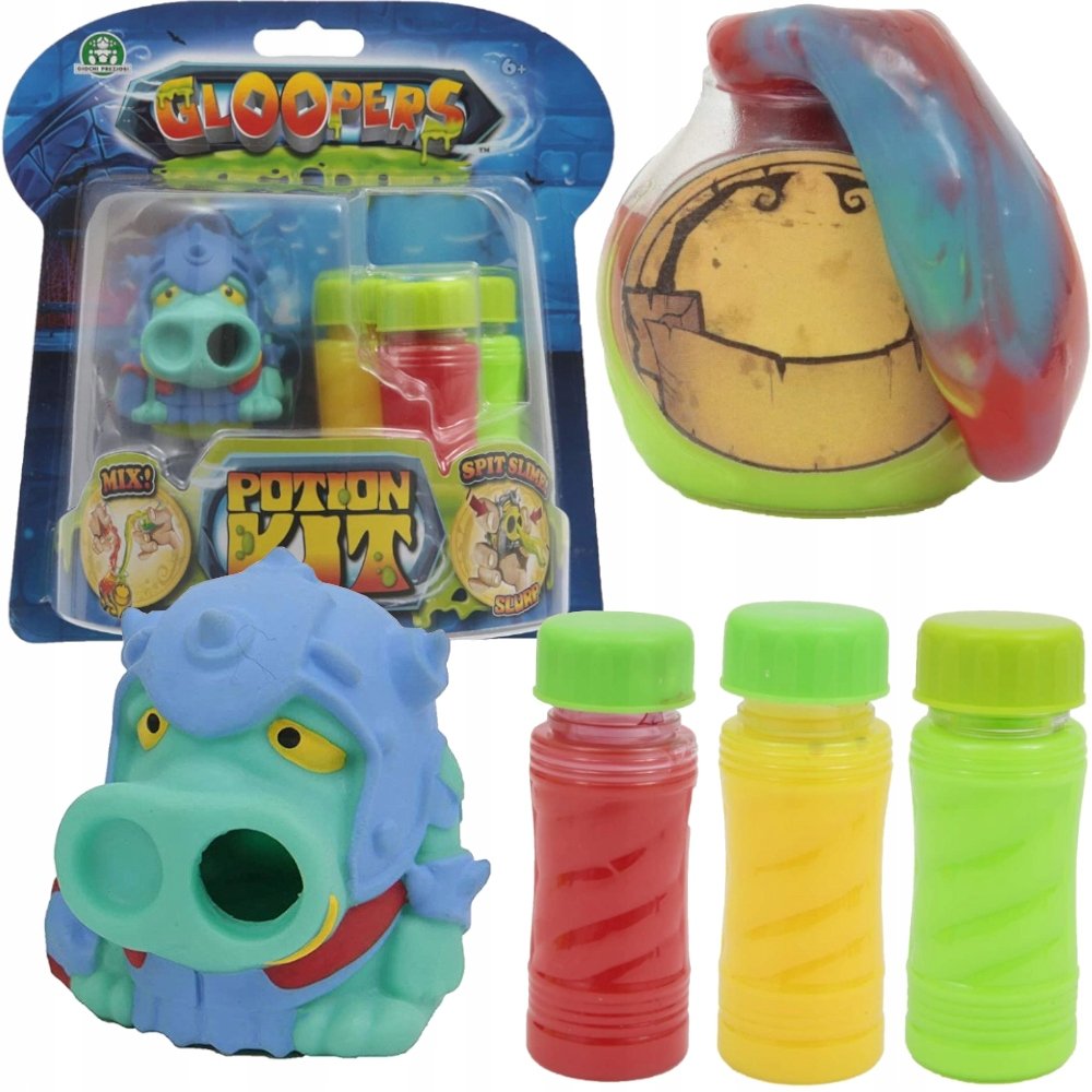 GLOOPERS ZESTAW MIKSTUR – KREATYWNA ZABAWA TWORZENIA SLIME'ÓW DLA ...