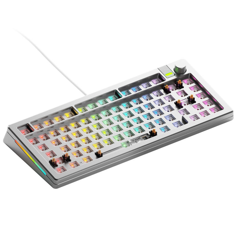 Glorious GMMK 3 Pro Klawiatura gamingowa 75%, Barebone, Layout ANSI ...