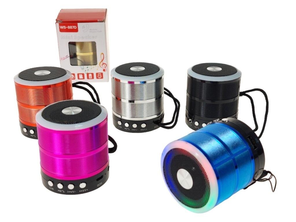 Głośnik okrągły Bluetooth kabel USB MIX - Inna marka | Motoryzacja EMPIK