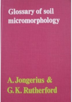 Glossary of soil micromorphology - | Książka w Empik