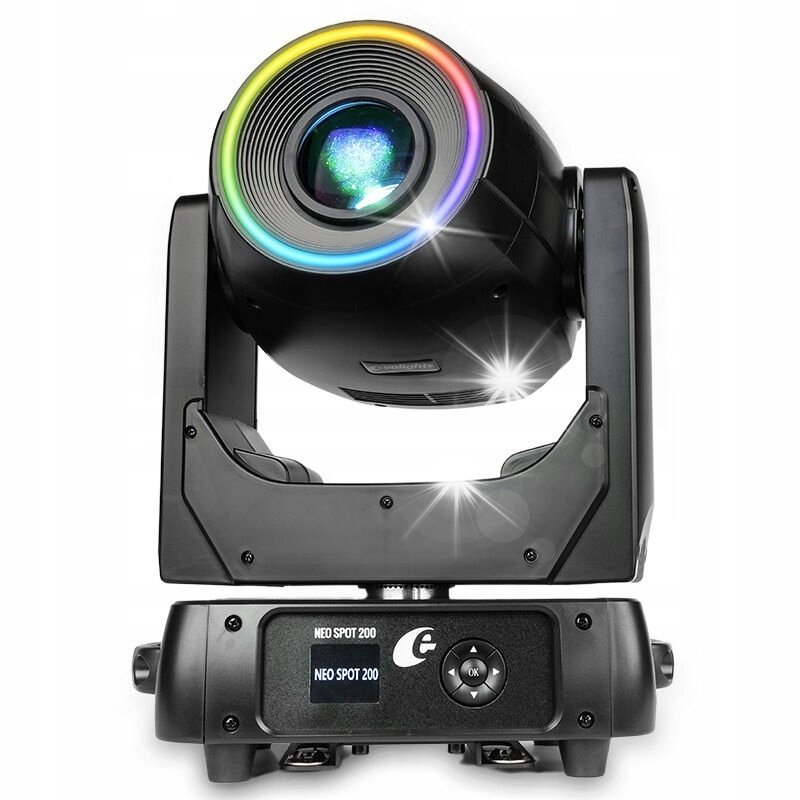 GŁOWA RUCHOMA LED OŚWIETLENIE SCENICZNE GOBO FOCUS EVOLIGHTS NEO SPOT ...