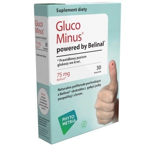 GLUCO MINUS powered by Belinal, 30 kapsułek - Inna marka | Sklep EMPIK.COM