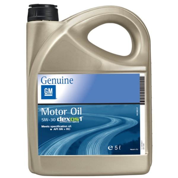 GM MOTOR OIL OPEL DEXOS1 5W30 5L - GM | Motoryzacja EMPIK