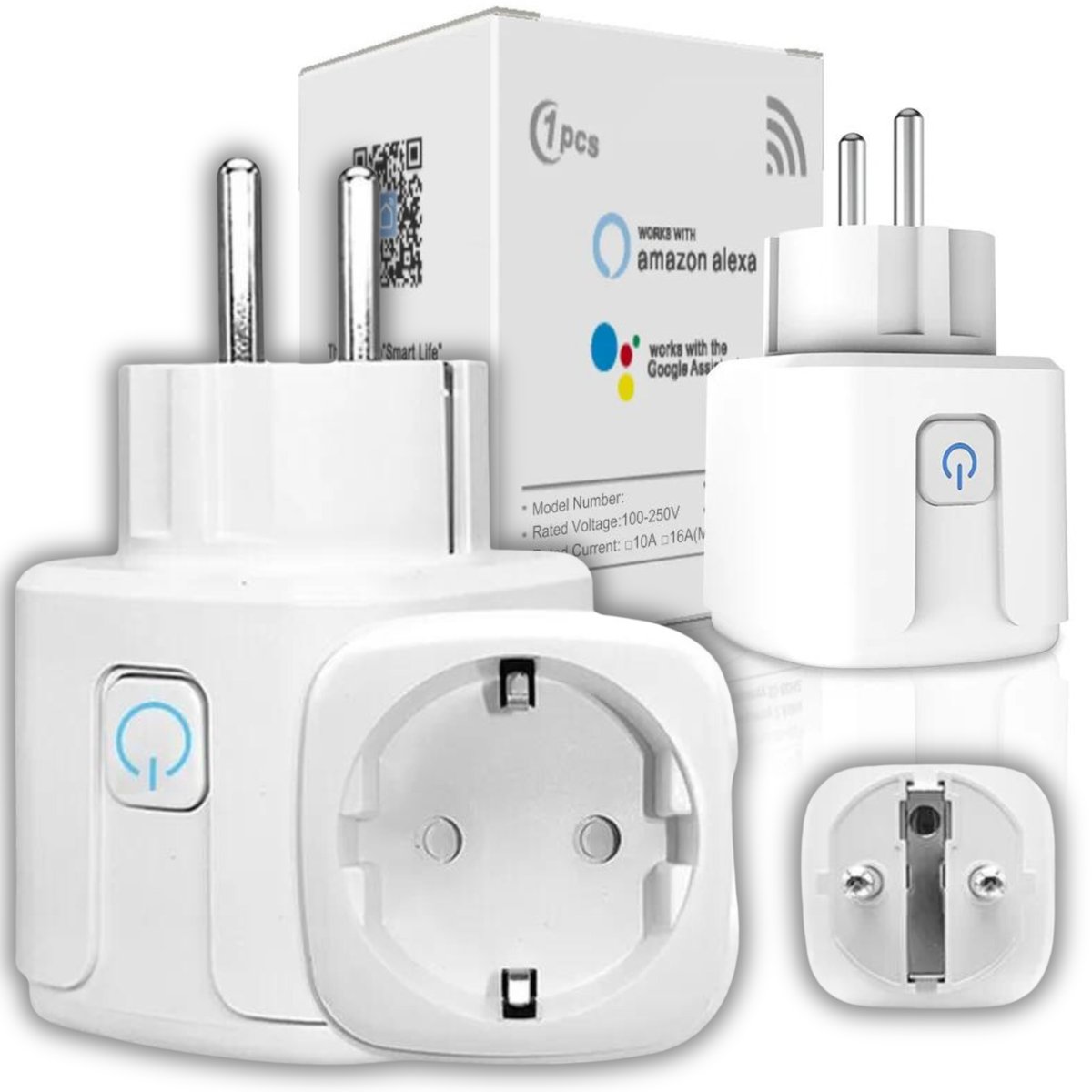 GNIAZDKO INTELIGENTNE SMART WIFI TUYA WATOMIERZ PROGRAMATOR CZASOWY TIMER - inna (Inny) | Sklep ...