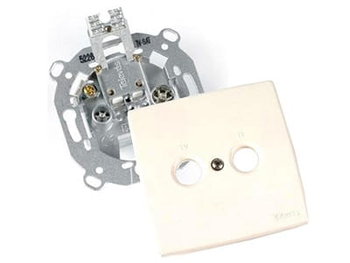 Gniazdo końcowe RTV Televes 5226 + maskownica - Televes | Sklep EMPIK.COM