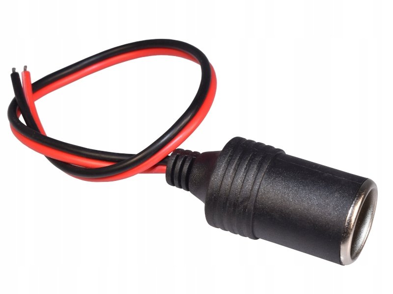 Gniazdo zapalniczki samochodowej z przewodem 20cm - Inna marka | Motoryzacja EMPIK