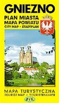 Gniezno. Plan miasta. Mapa okolic - Opracowanie zbiorowe | Książka w Empik