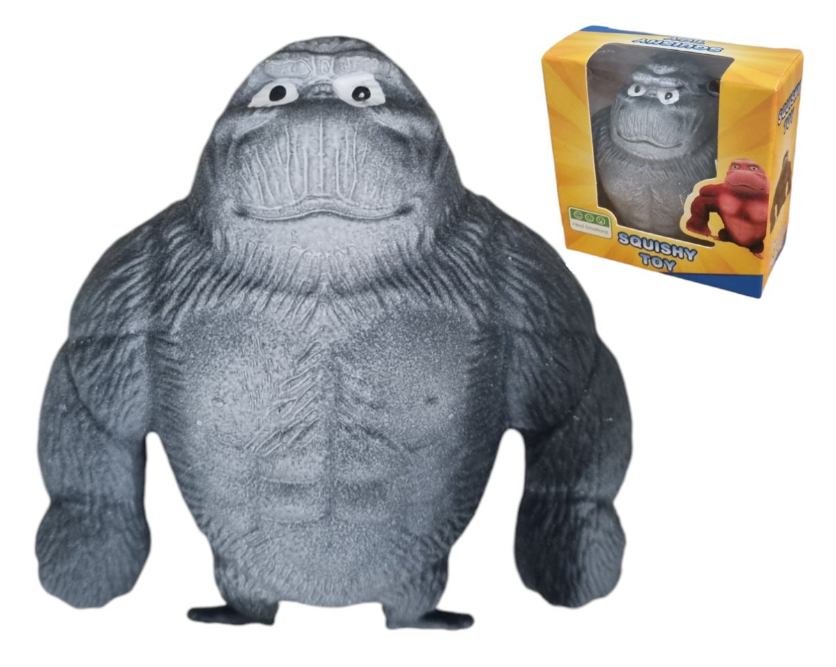 Gniotek Goryl Małpa Małpka Squishy Toy Zabawka Antystresowa Youtube ...