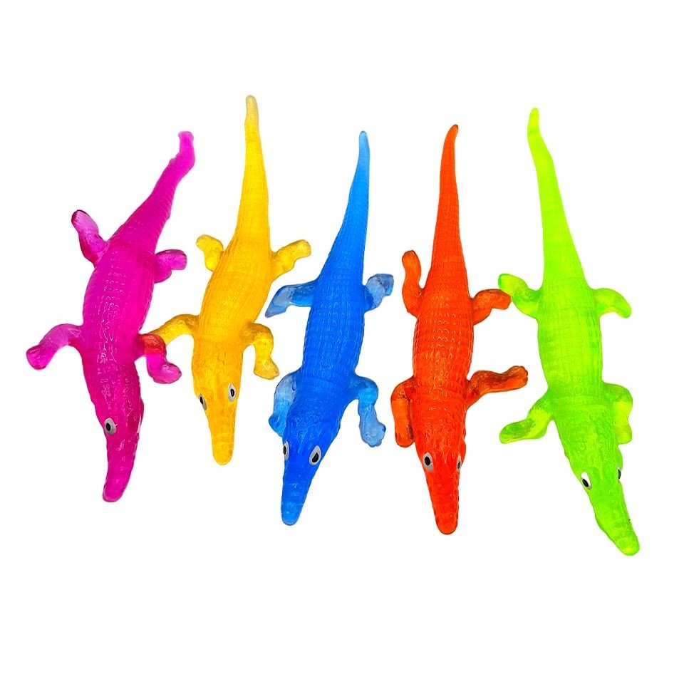 Gniotek Krokodyl Żelowy Lepki Aligator - SquishySquishies | Sklep EMPIK.COM