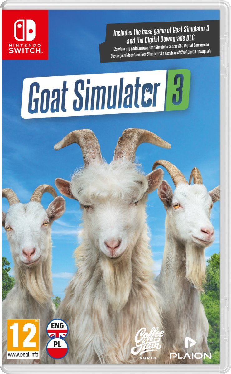 Goat Simulator 3 + Digital Downgrade DLC - Coffee Stain Studios | Gry i ...