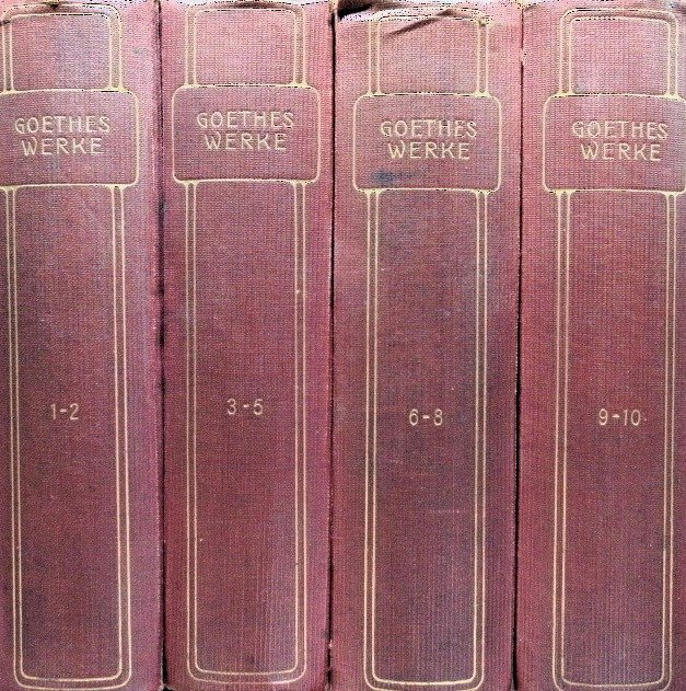 Goethes Werke 4 tomy - Opracowanie zbiorowe | Książka w Empik