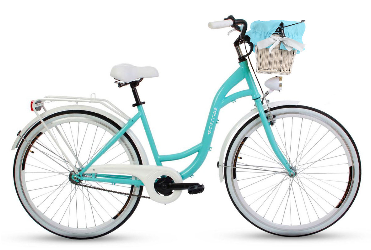 Goetze, Rower Miejski Style 28" 1 Bieg Morski, Kosz - Goetze | Sport ...