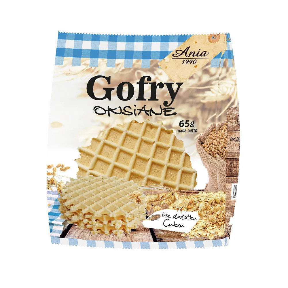 Gofry owsiane bez cukru 65 g x20 - Inna marka | Sklep EMPIK.COM