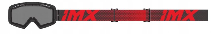 Gogle Imx Endurance Flip Black Matt/ Red- Szyba Dark Smoke Clear 2 ...