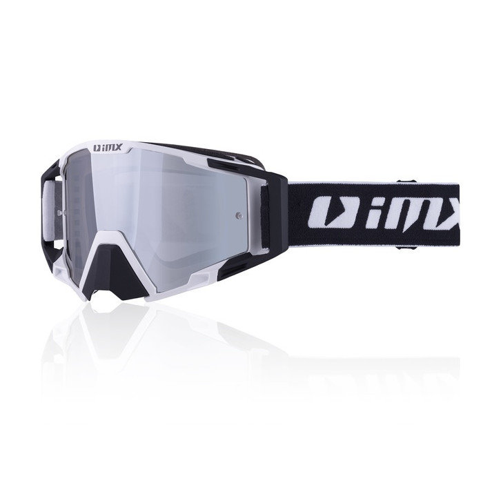 Gogle imx sand white/black matt - szyba silver iridium + clear (2 szyby ...