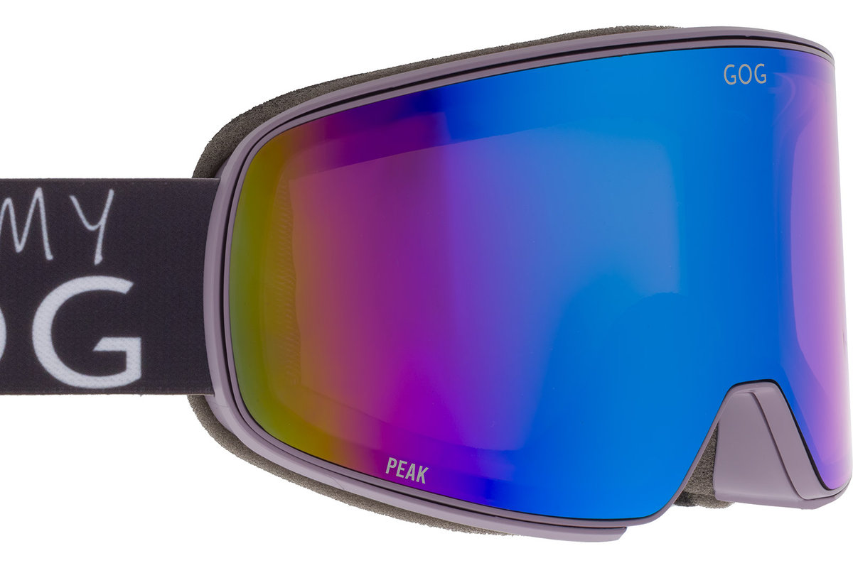 Gogle Narciarskie Gog Peak H730-2 Dusty Purple S2 - GOG | Sport Sklep ...