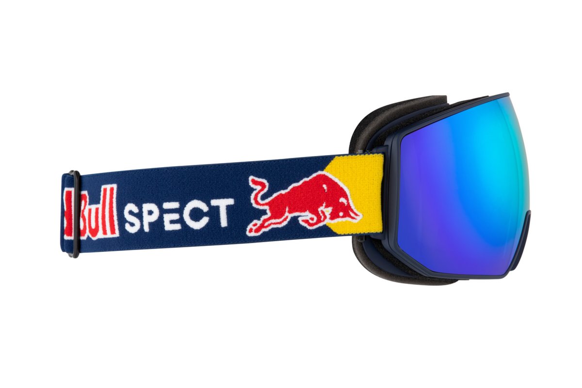 Gogle RED BULL SPECT FINK-01BL3, blue/smoke with blue mirror, 24/25 ...
