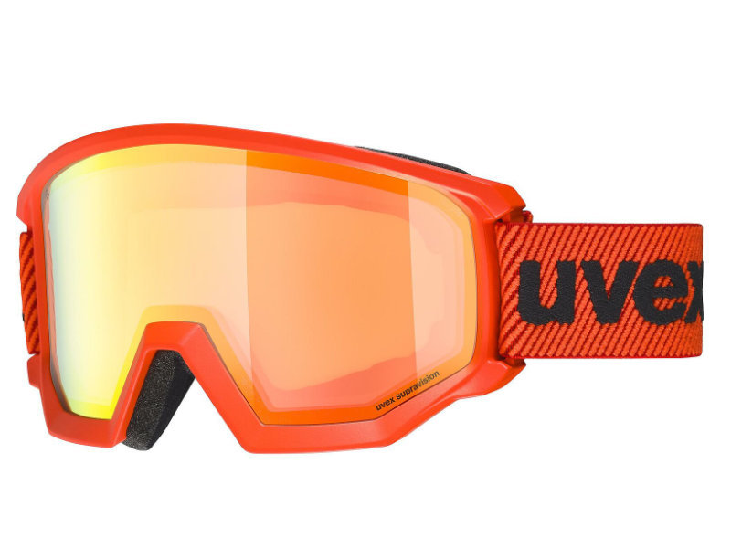 Gogle Uvex Athletic FM Fierce Red Mat DL Orange Orange S2 (3130) 2023 ...