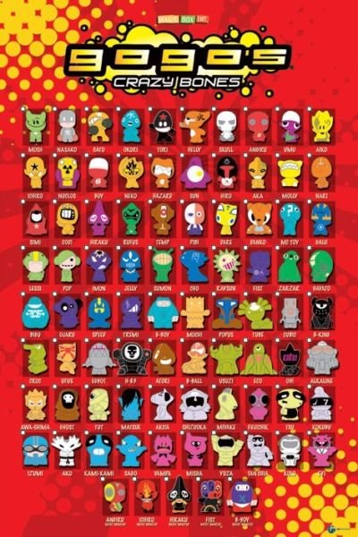 GOGO'S CRAZY BONES plakat 61x91cm - Pyramid | Sklep EMPIK.COM