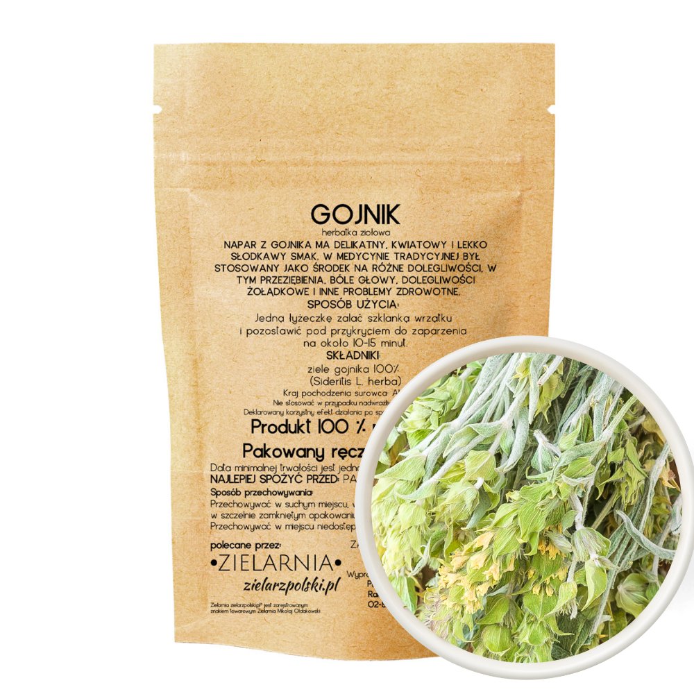 Gojnik ziele całe 50g (szałwia libańska, herbatka górska) ZIELARZPOLSKI ...