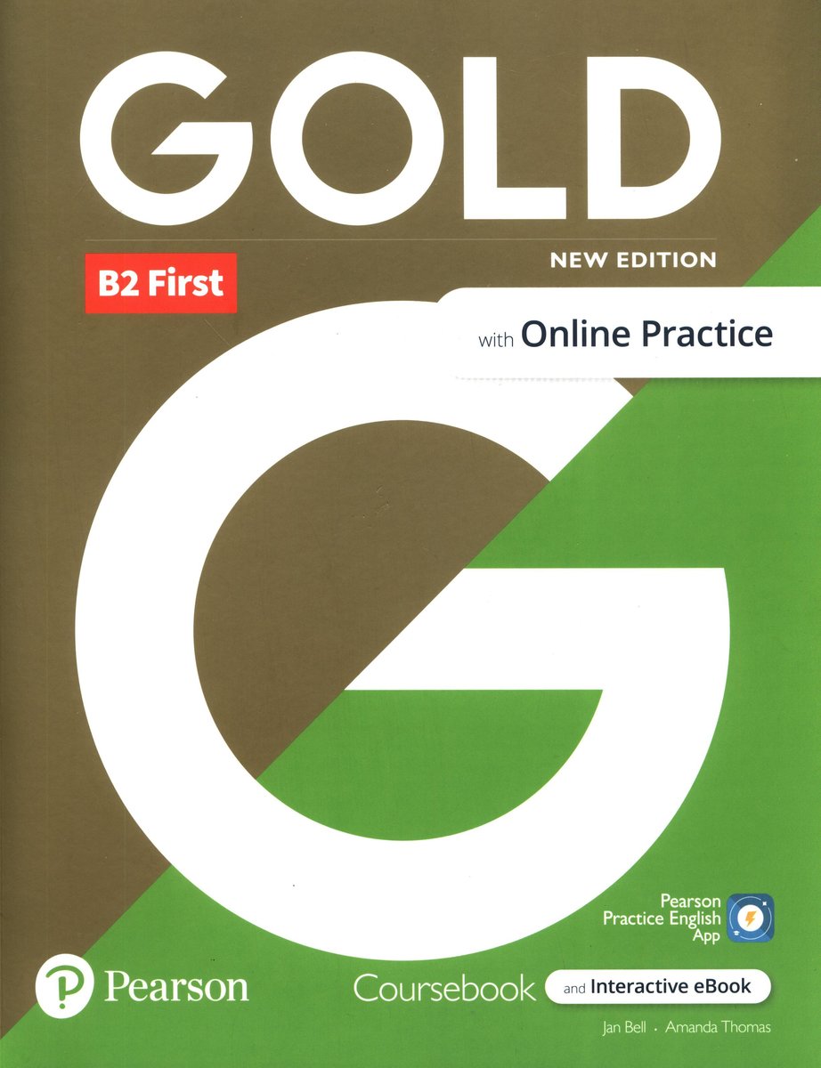 Gold B2 First with Online Practice Coursebook - Bell Jan | Książka w Empik